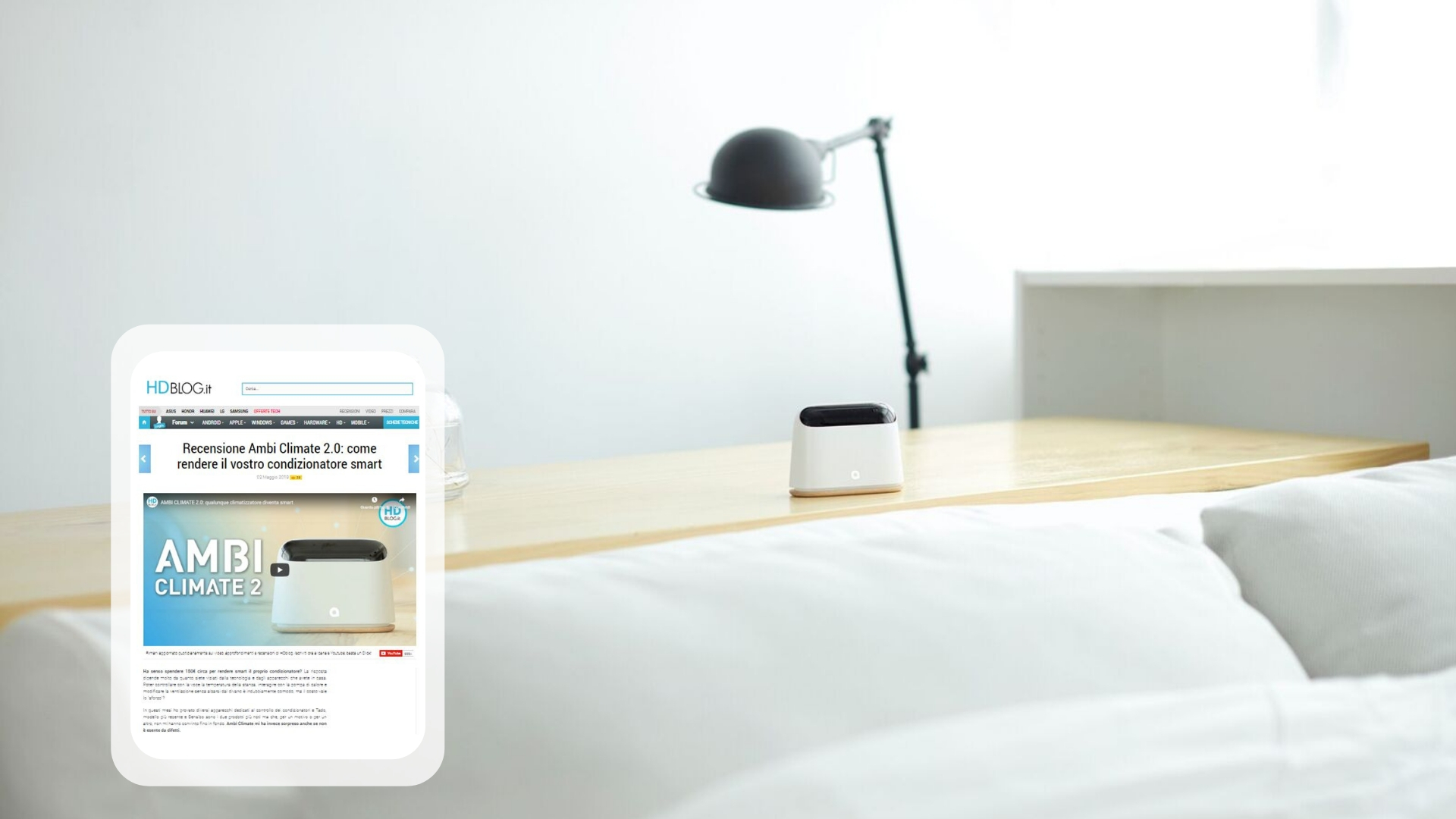 Grazie ad Ambi Climate ogni condizionatore diventa smart