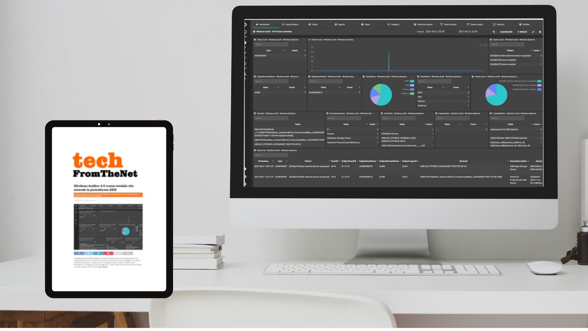 Windows Auditor è il nuovo modulo della piattaforma SIEM di SGBox