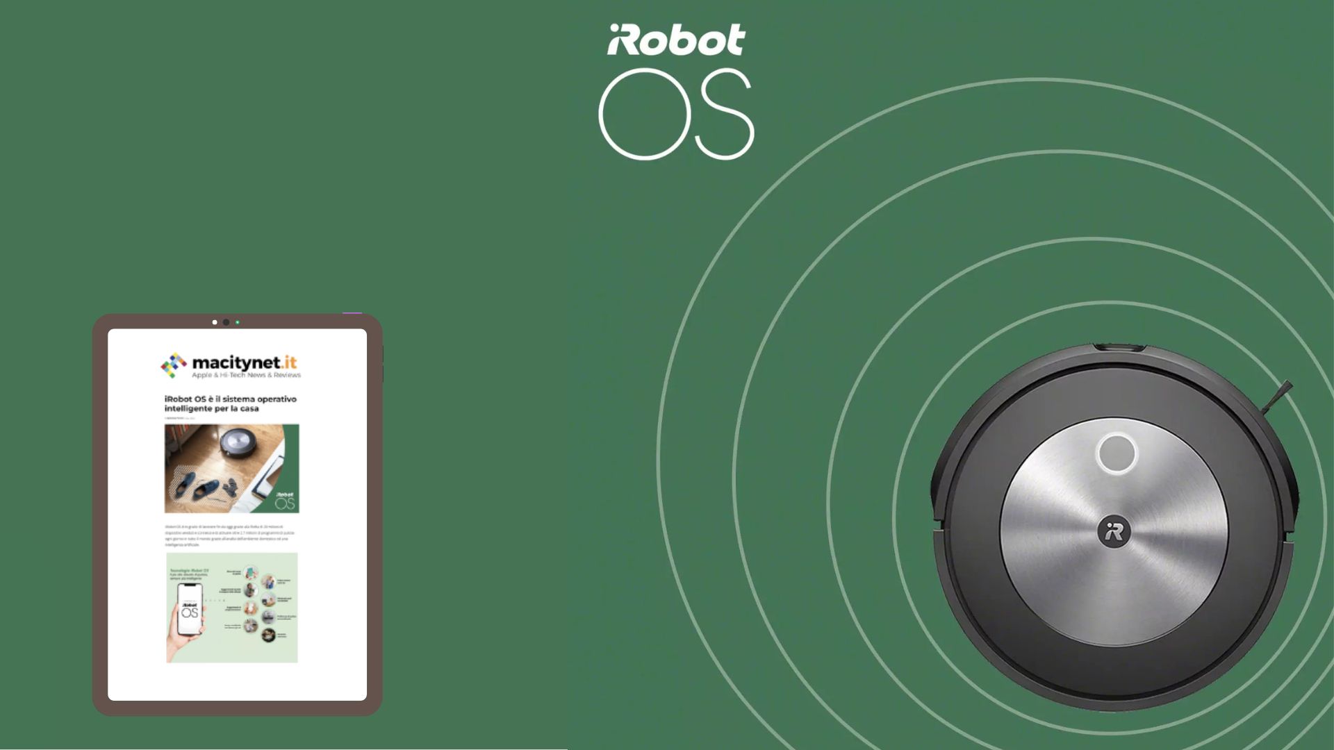 iRobot presenta OS, il nuovo sistema operativo intelligente per la casa