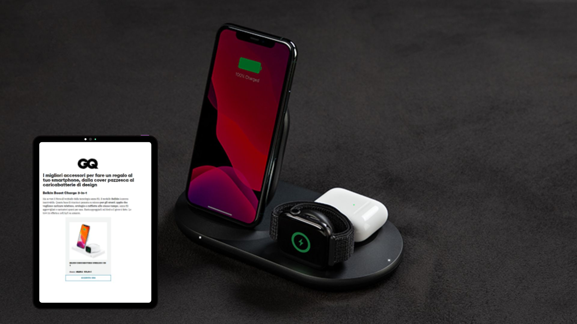 Belkin Boost Charge 3-in-1 è l'accessorio da non lasciarsi sfuggire