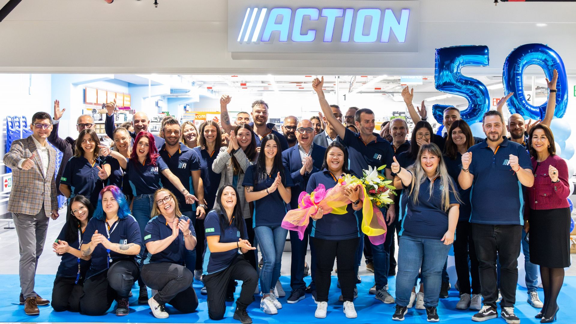 Action apre a Roma, 50 negozio in Italia, traguardo 1000 dipendenti